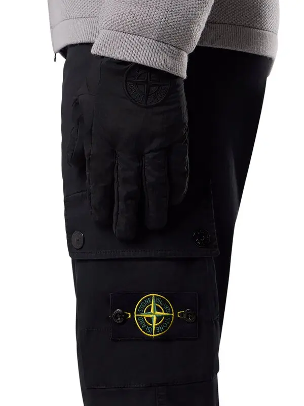 Stone Island Compass Logo Cargo Pants