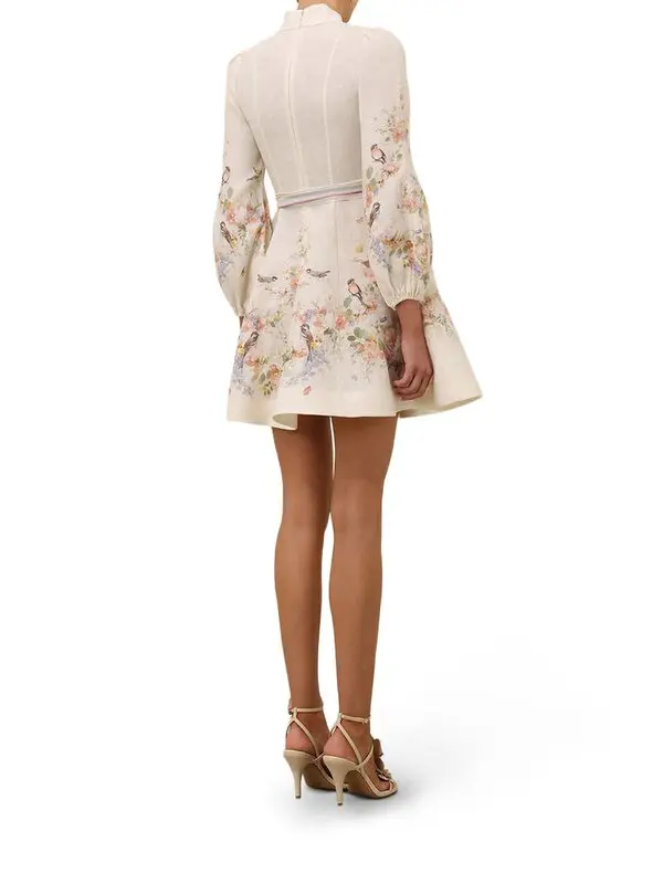 Zimmermann Valiant Buttoned Mini Dress