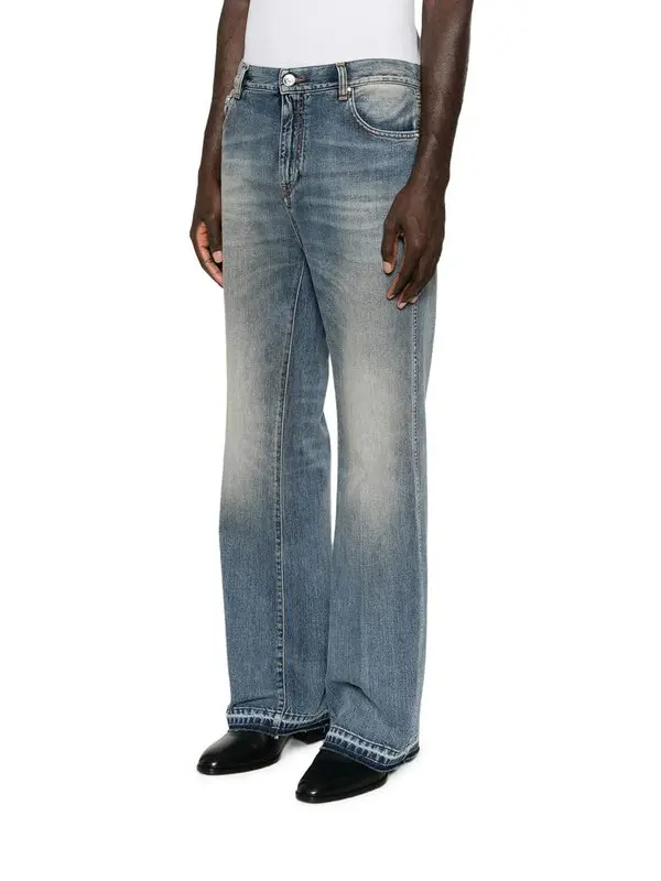 Amiri Jeans Flare Ma Ft - Blue