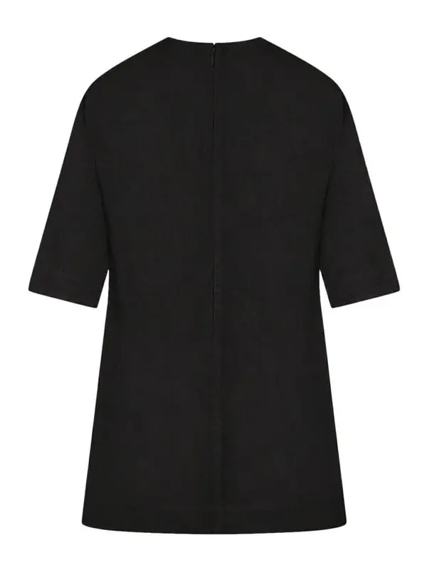 TOTEME Cotton Top With Short Sleeves - Black