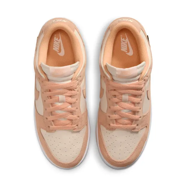Nike Dunk Low Suede Shoes - Orange