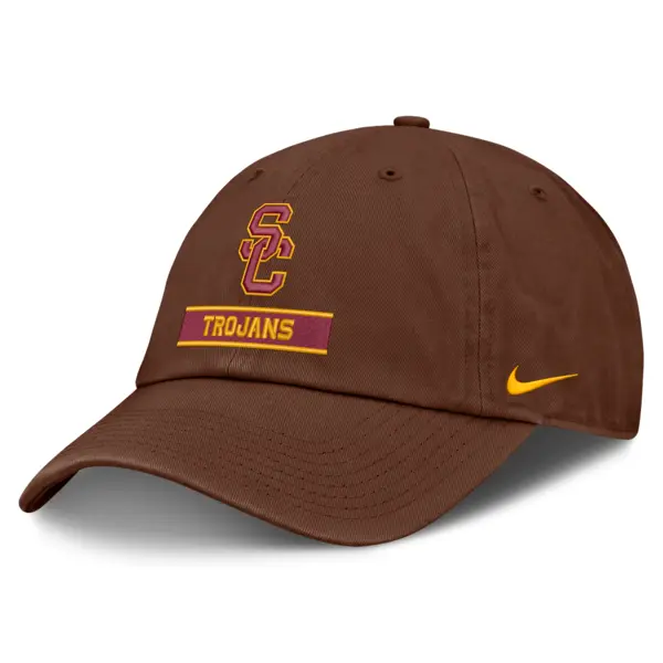 Nike Usc 2026 Military Appreciation Club College Adjustable Hat - Brown
