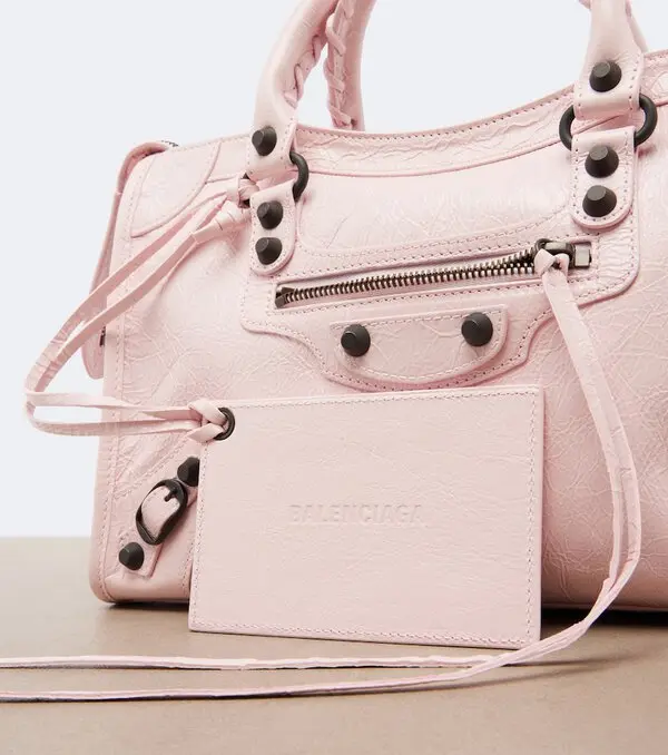 Balenciaga Le City Small Leather Top-handle Bag - Pink