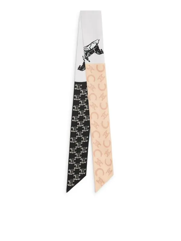 Celine Silk Twill Lavalliere - Multicolor