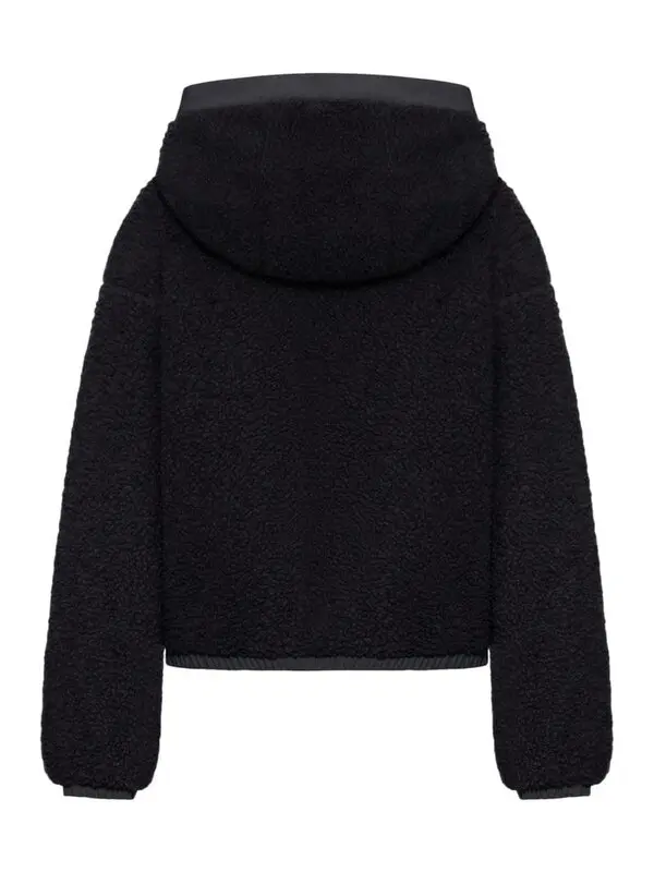 Canada Goose Alberni Reversible Fleece Bomber Jacket - Black