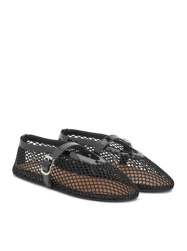 Alaïa Flat Mesh Ballerinas
