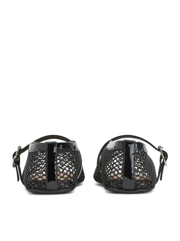 Alaïa Flat Mesh Ballerinas