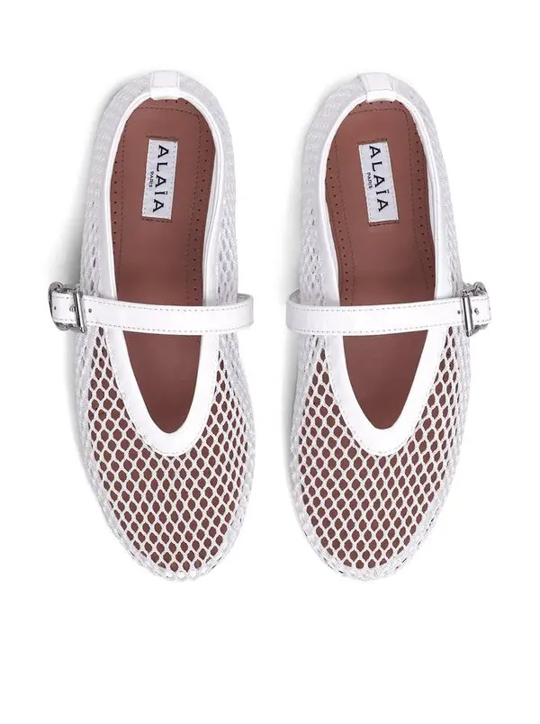 Alaïa Flat Mesh Ballerinas