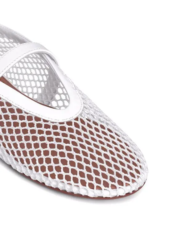 Alaïa Flat Mesh Ballerinas