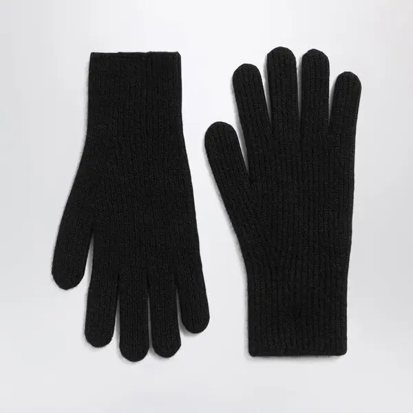 TOTEME Cashmere Gloves - Black