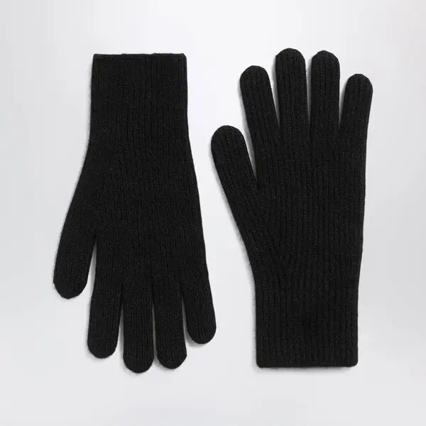 TOTEME Cashmere Gloves - Black