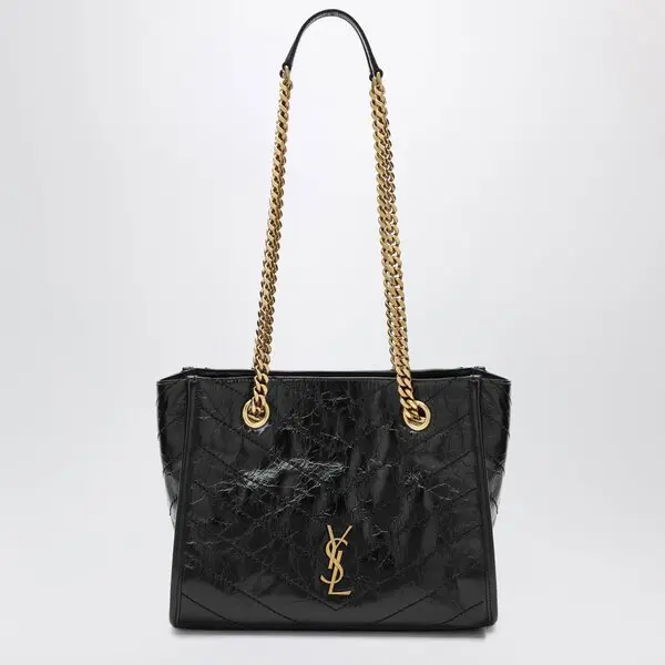 Saint Laurent Niki Small Leather Shopping Bag