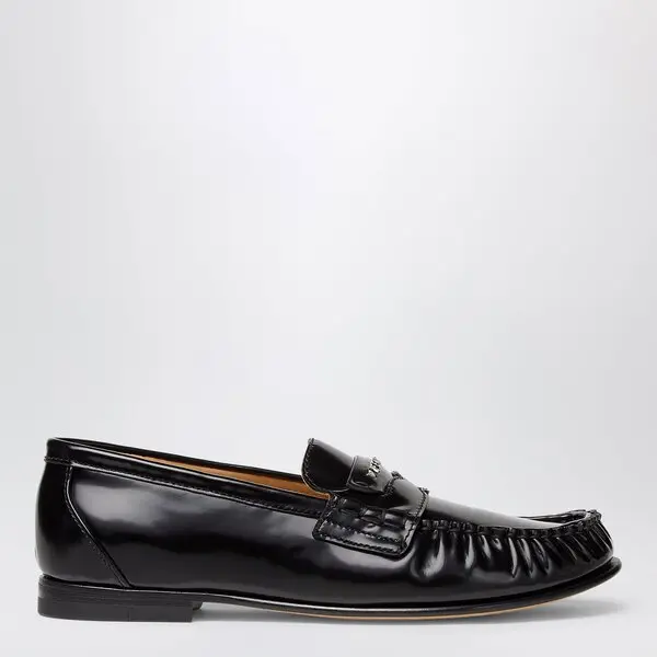 Fendi Scrunch Loafers In Leather