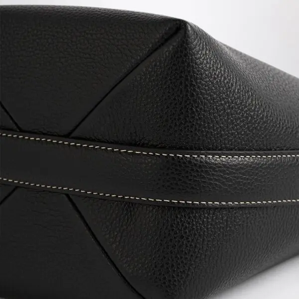 TOTEME Small Belted Tote Bag In Grained Leather