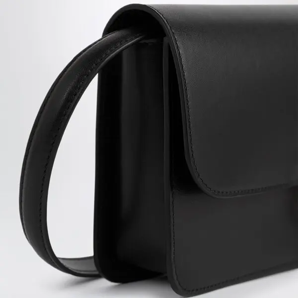 TOTEME Leather Clutch Bag With T-lock Closure