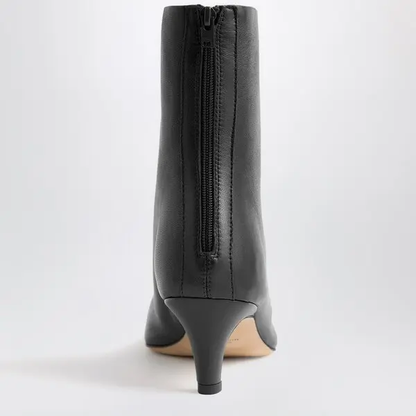 TOTEME Nappa Boots With Medium Heel - Black