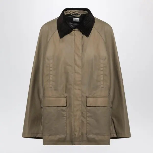 TOTEME Desert Beige Waxed Cotton Country Jacket - Cream