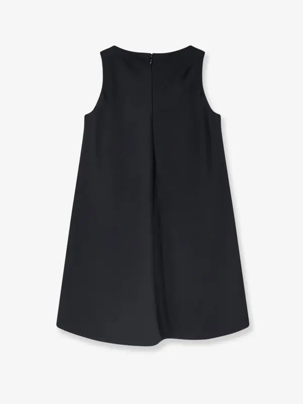 Balenciaga A-line Silk Mini Dress