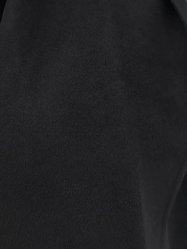 TOTEME Wool Hoodie Coat - Black