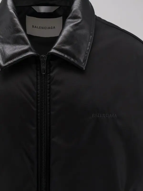 Balenciaga Cocoon Down Jacket In Cotton Blend