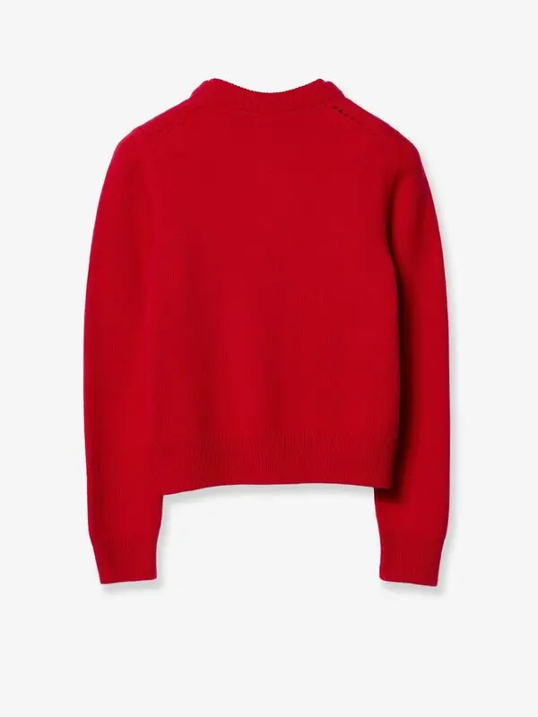 Celine Cashmere Cardigan - Red