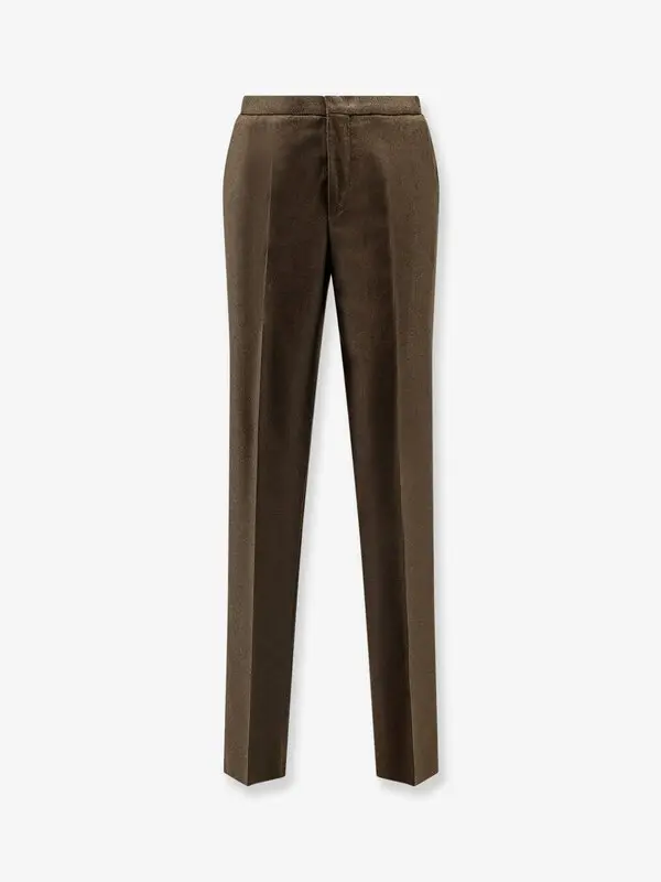 Loro Piana Jan Virgin Wool And Cashmere Trousers