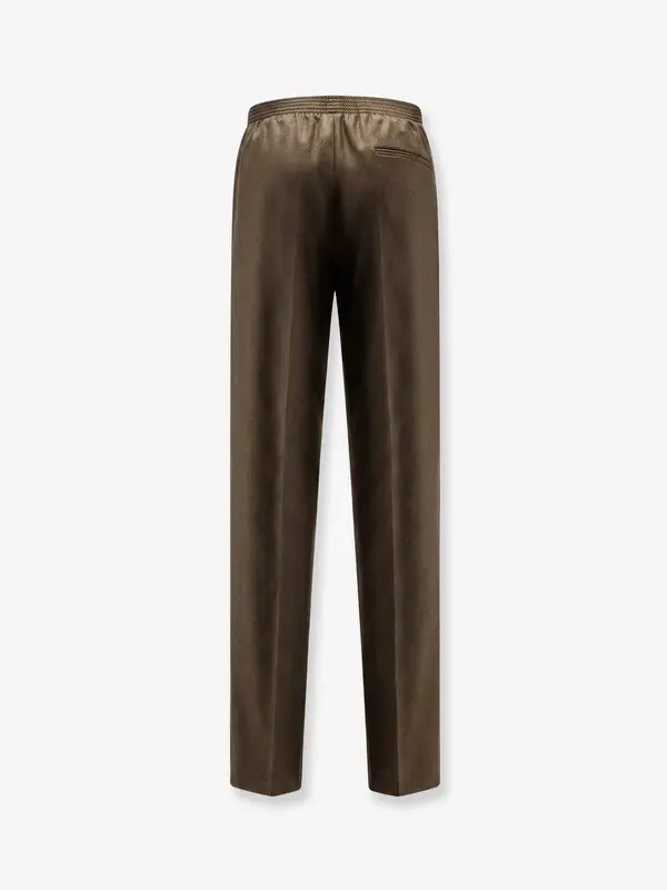 Loro Piana Jan Virgin Wool And Cashmere Trousers