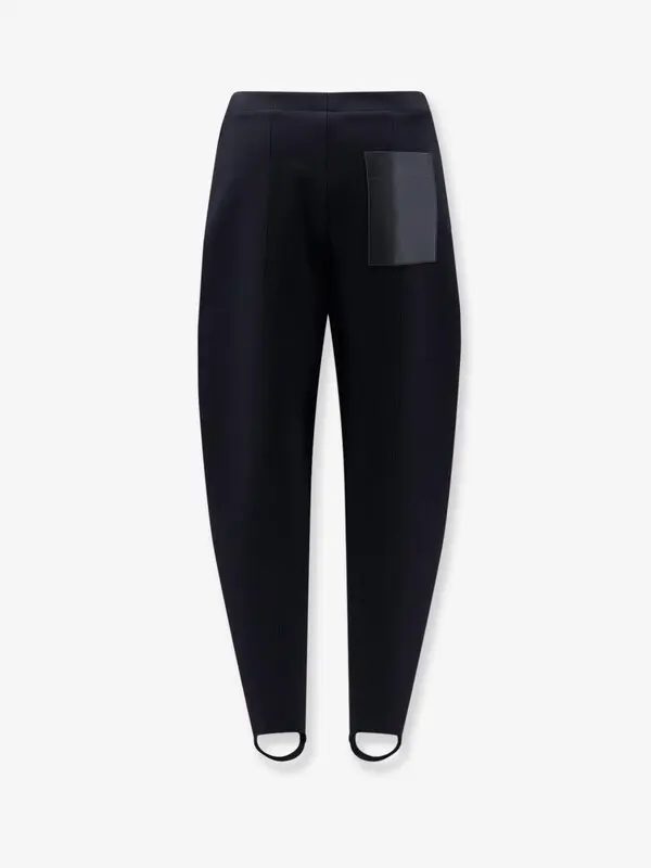 Loewe Stretch Wool Blend Stirrup Trousers