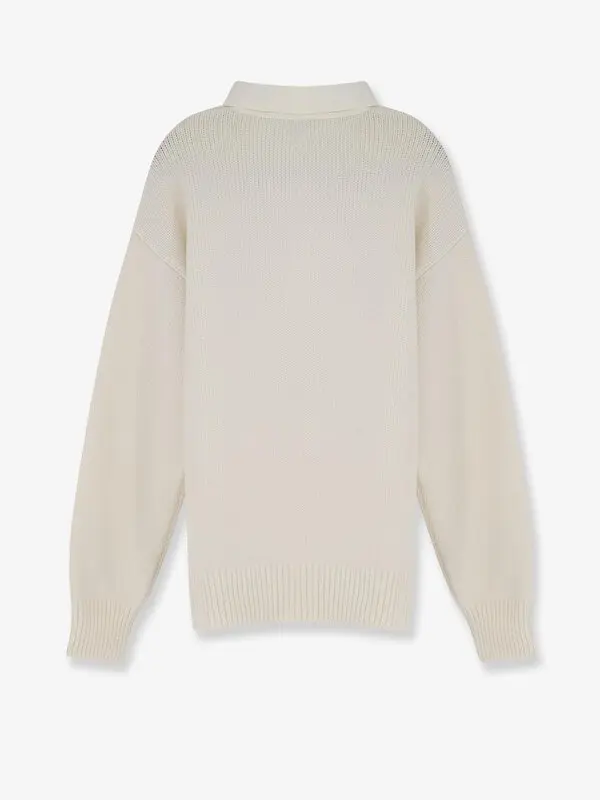 Loewe Wool Sweater - Cream