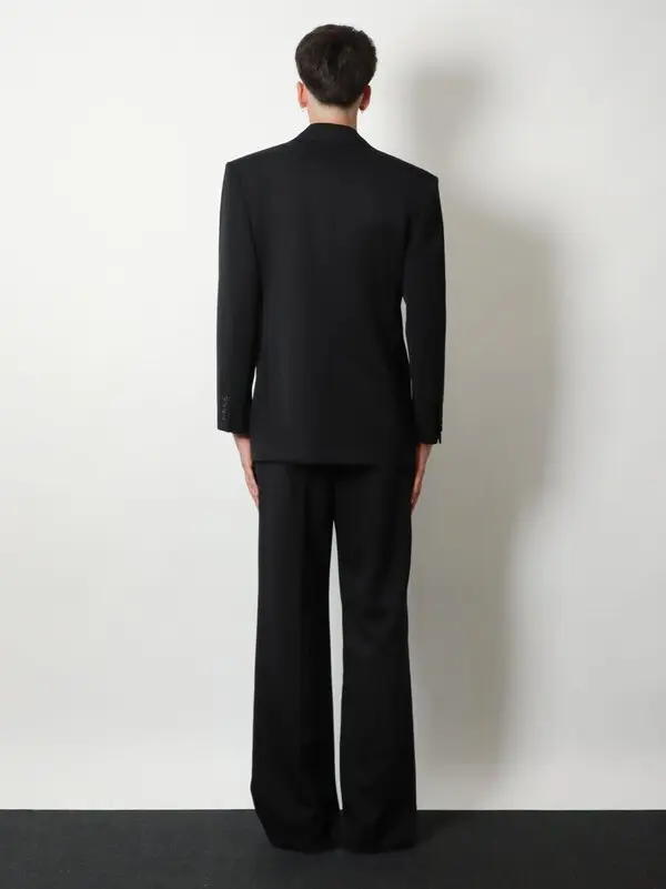 Saint Laurent Fluid Tailored Certified Wool Trousers