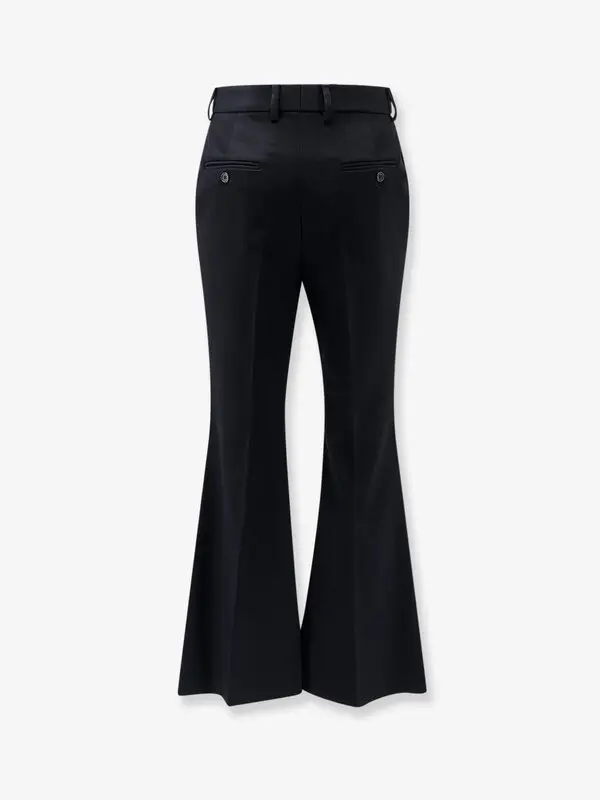 Celine Flared Wool Trousers