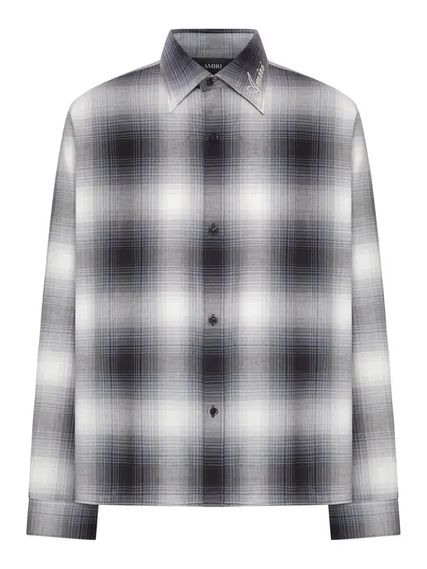 Amiri Cotton Check Shirt