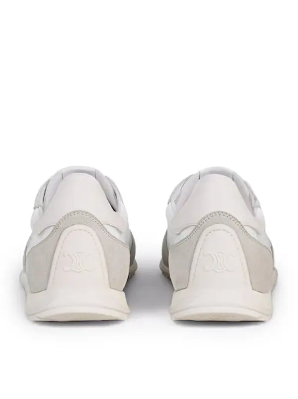 Celine Sneaker Bassa Stringata In Pelle Di Vitello Scamosciata
