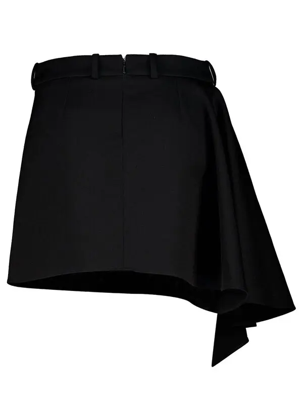 Givenchy Minigonna Con Spacco In Lana