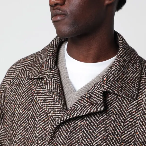 Tagliatore Herringbone Coat