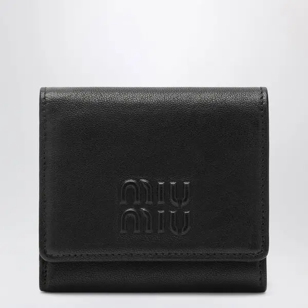 Miu Miu Small Nappa Wallet - Black