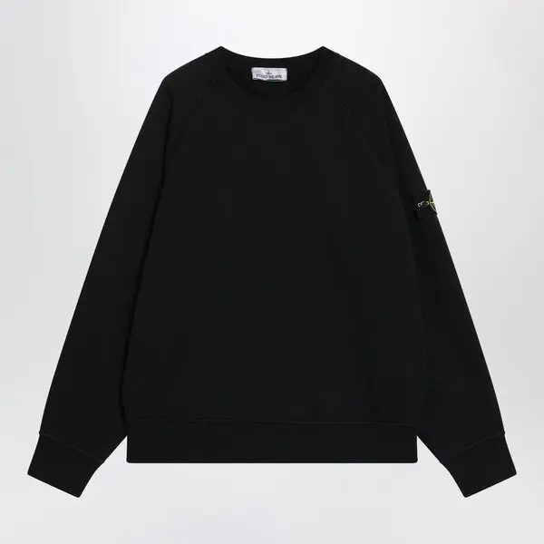 Stone Island Crewneck Sweatshirt In Organic Cotton