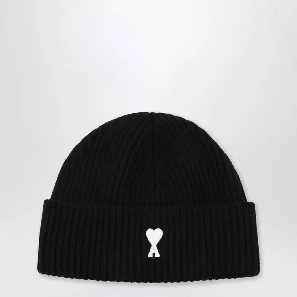 AMI Paris De Coeur Wool Hat