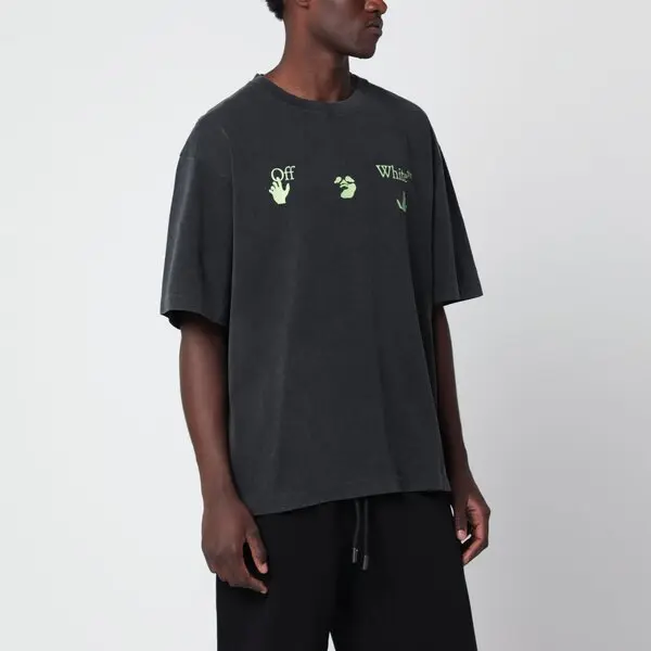 Off-White Vintage T-shirt With Logo Prints