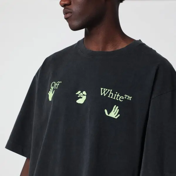 Off-White Vintage T-shirt With Logo Prints