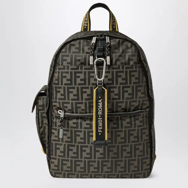 Fendi Climb Rucksack In Superlight Ff Zucca Fabric