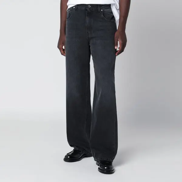 Séfr Relaxed Cut Washed Jeans - Black