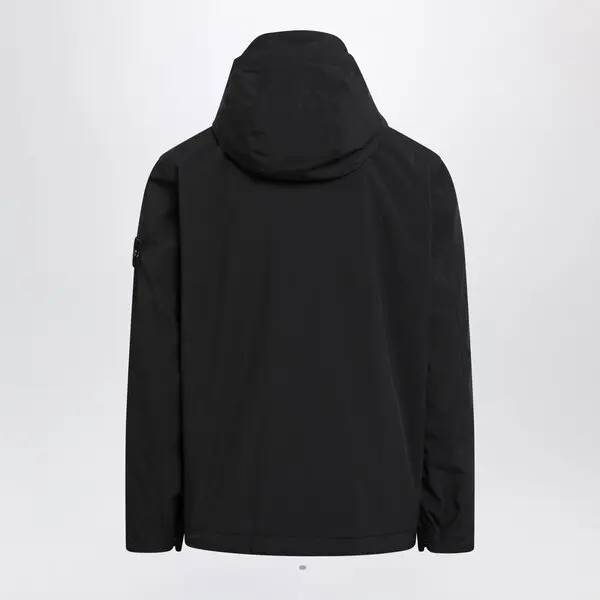 Stone Island Hooded Jacket In Technical Fabric