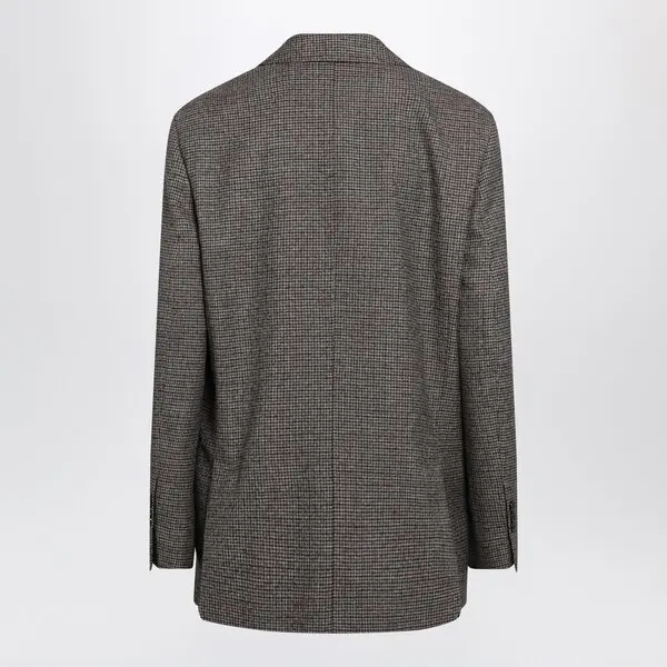 AMI Paris And Black Double-breasted Wool Blazer