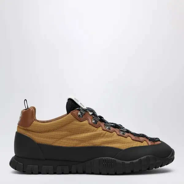 Miu Miu Sneakers In Technical Ripstop Fabric, Mustard - Yellow