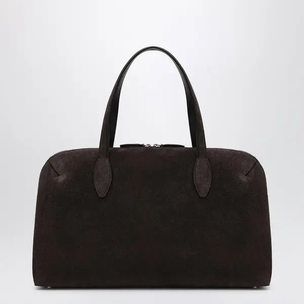 TOTEME Medium Day Suede Tote Bag - Brown