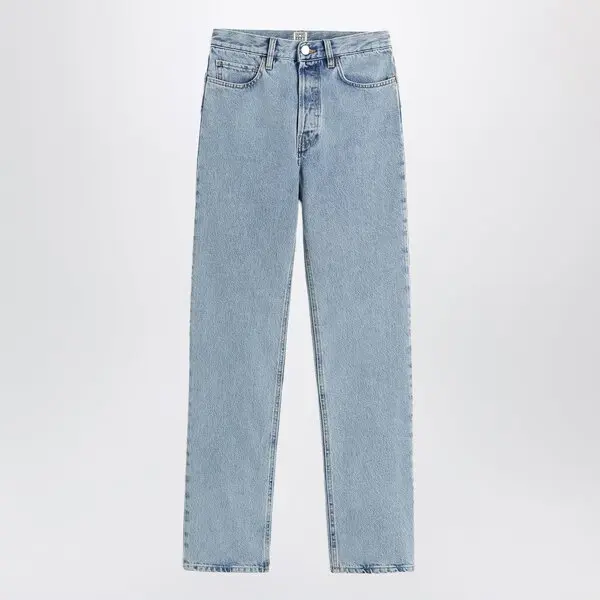 TOTEME Classic Jeans In Organic Cotton - Blue