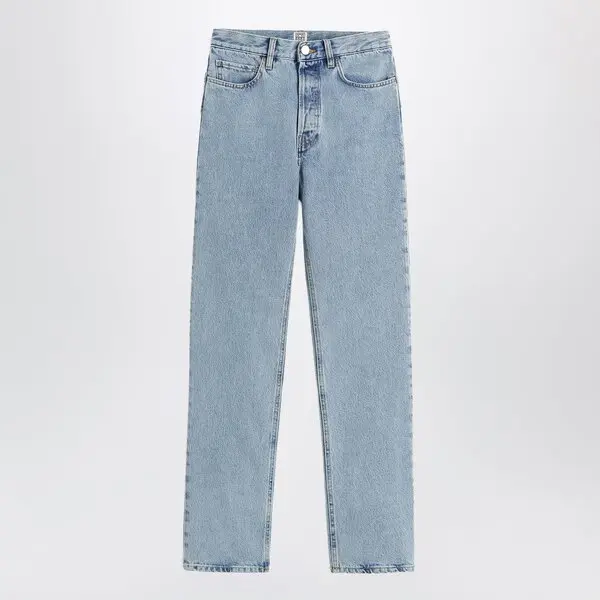 TOTEME Classic Jeans In Organic Cotton - Blue