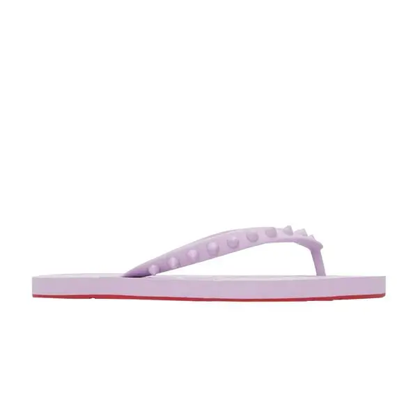 CHRISTIAN LOUBOUTIN Wmns Loubi Flip Flat 'lilac Smoke