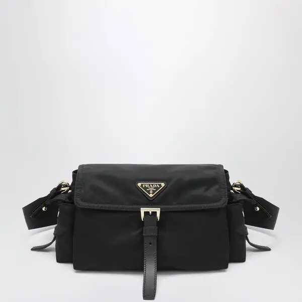 Prada Explore Medium Re-nylon Bag - Black